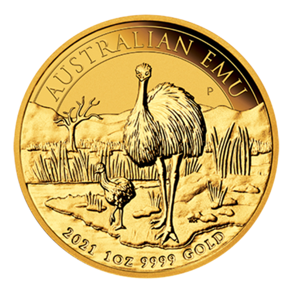 1oz Emu Gold Coin | Perth Mint - Gold Bullion Co