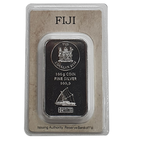 2018 100g Fiji Silver Coins I The Gold Bullion Co