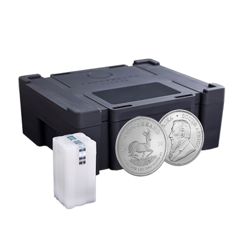 2020 1oz Silver Krugerrand Monster Box - Gold Bullion Co